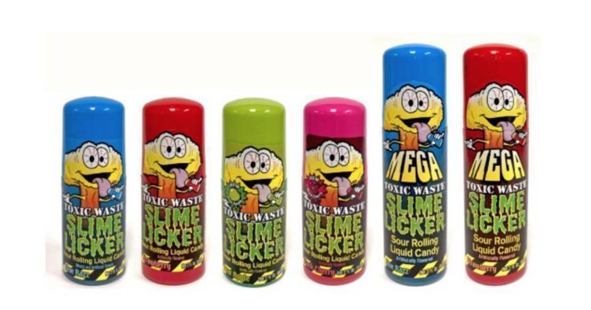 70 Million Slime Licker Sour Rolling Liquid Candies Recalled Due to ...