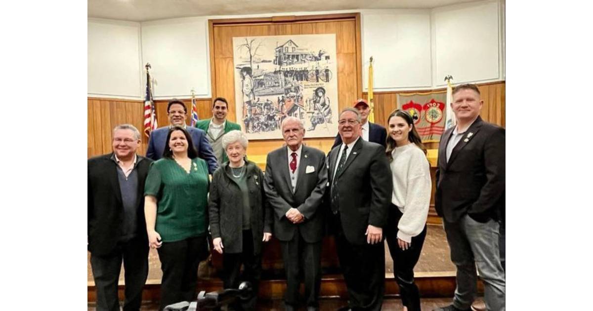 Nutley Board of Commissioners Honor St. Patrick's Day Dignitaries Twice ...