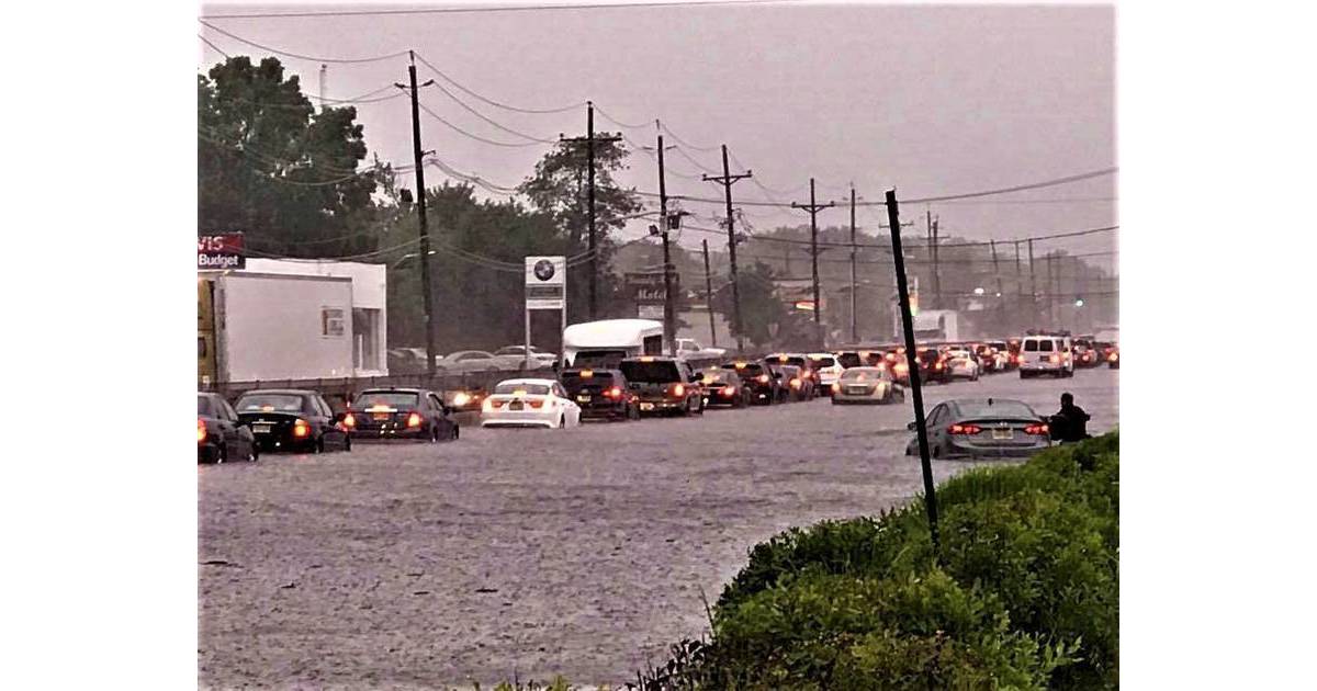 Edison: Heavy Rain, Flash Floods, Create Route 1 Commuting Mess (WITH ...