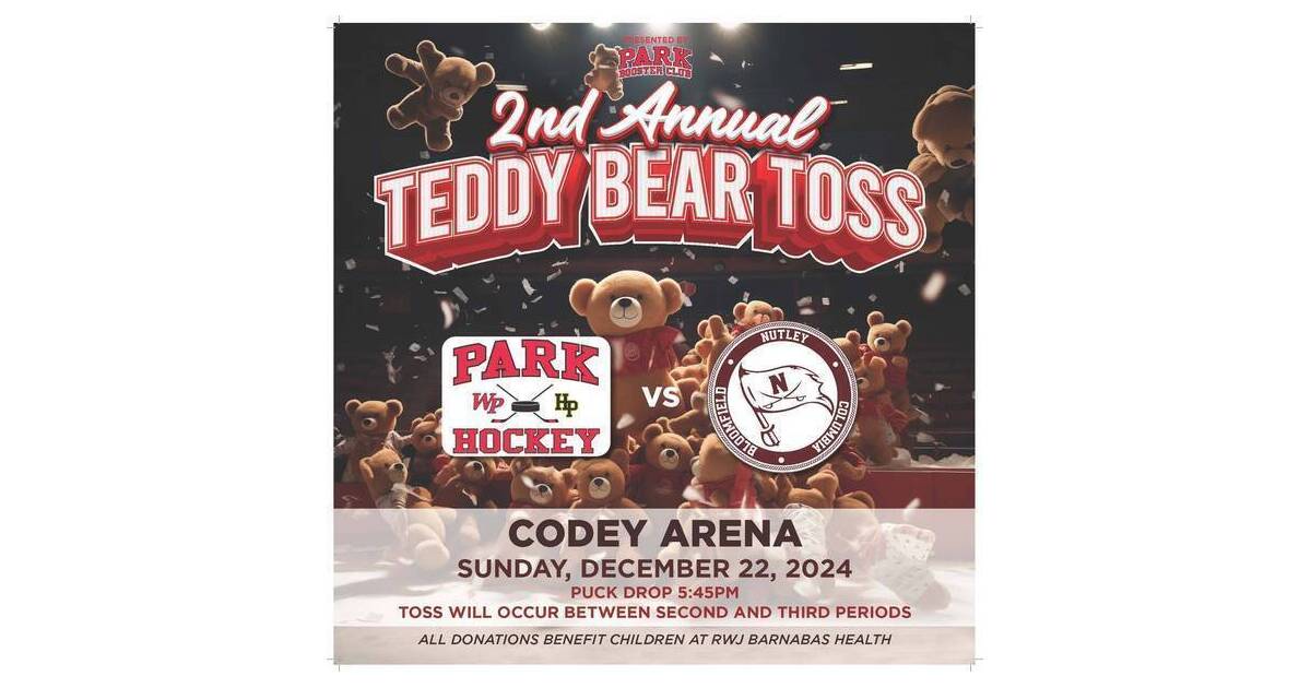 Nutley / Bloomfield / Columbia Ice Hockey to Participate in Teddy Bear ...