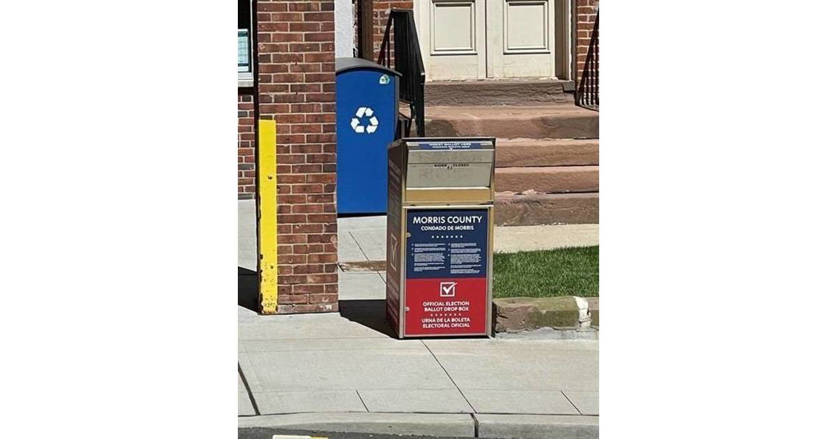 Mail-In Ballot Drop Boxes Are Now Open in Morris County Include ...