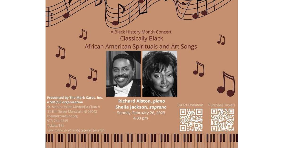 Sunday: "Classically Black: African American Spirituals and Art Songs ...