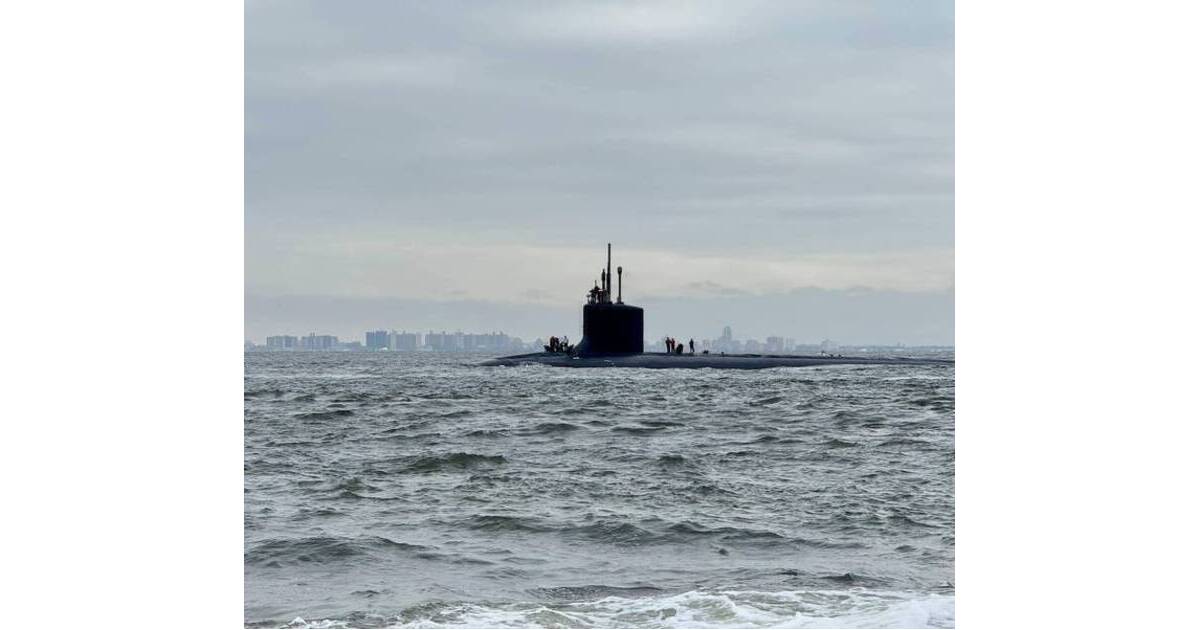 USS New Jersey Submarine Commissioning at Naval Weapons Station Earle ...
