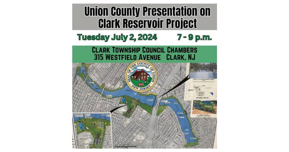 Union County Discussing Reservoir Project in Clark Today, July 2 ...