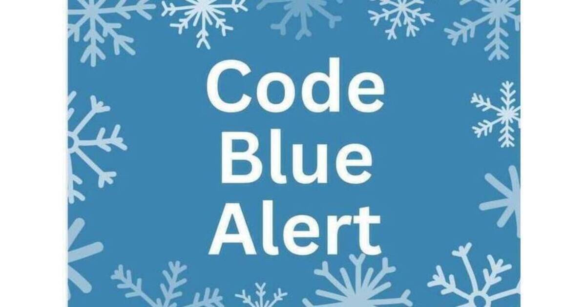 CODE BLUE Alert in Morris County from Dec. 17 through Dec. 21 | Madison ...