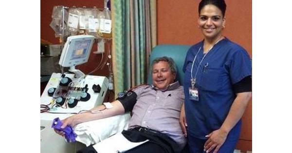 Bateman First in Line to Donate Blood at Somerville Hospital ...