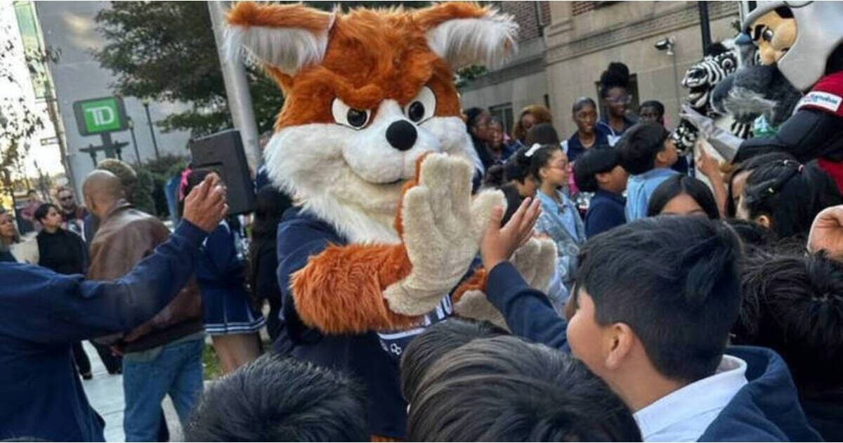 New Brunswick's Field Day Fox Makes Debut, to the Joy of Kids of All ...