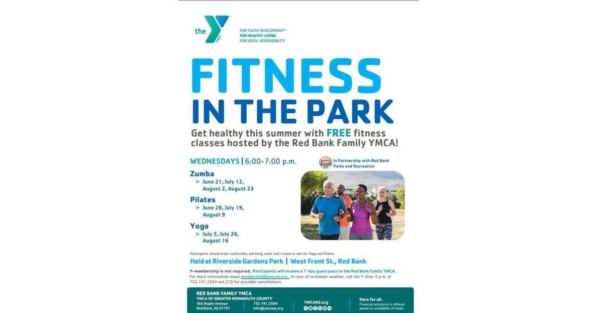 Free Fitness in the Park – Zumba: Sponsored by Red Bank Family YMCA ...