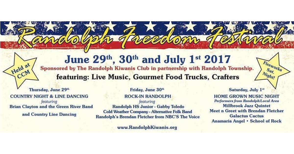 Come Out and Enjoy the 2017 Randolph Freedom Festival | Randolph, NJ ...