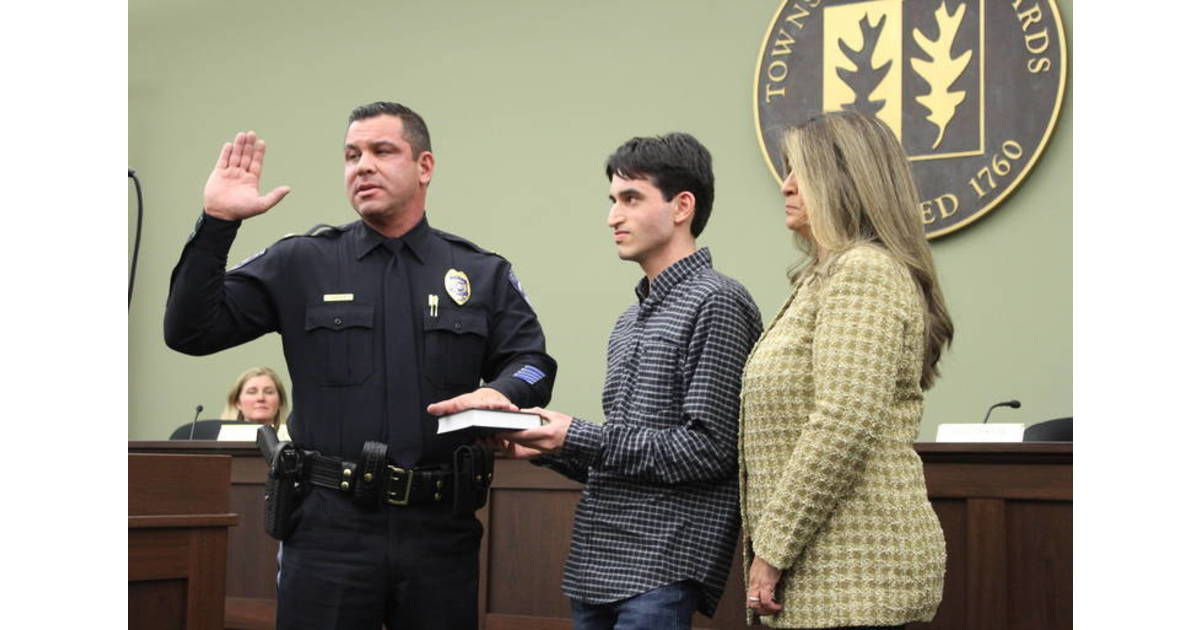 There's a new chief in Bernards Township, Jon Burger sworn into office ...