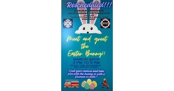 Nutley Public Safety Easter Bunny Meet and Greet | Nutley, NJ News ...