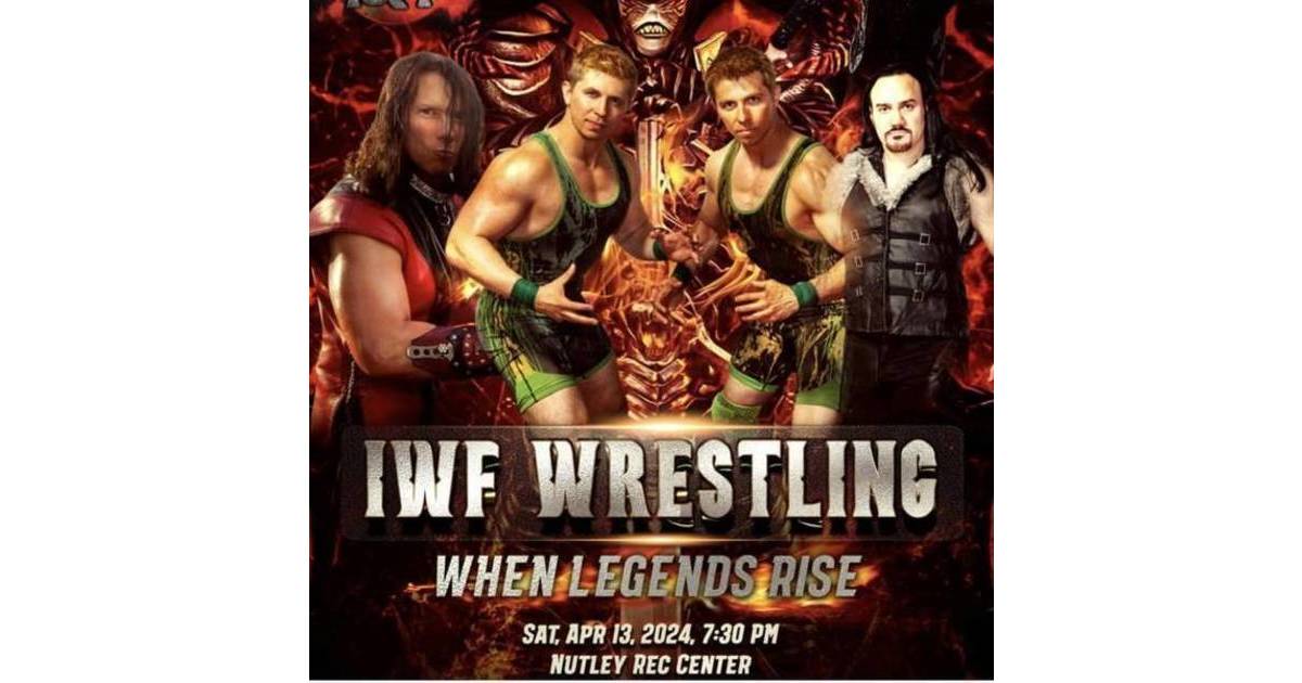 Tix Still Available for IWF Wrestling When Legends Rise at Nutley Parks ...