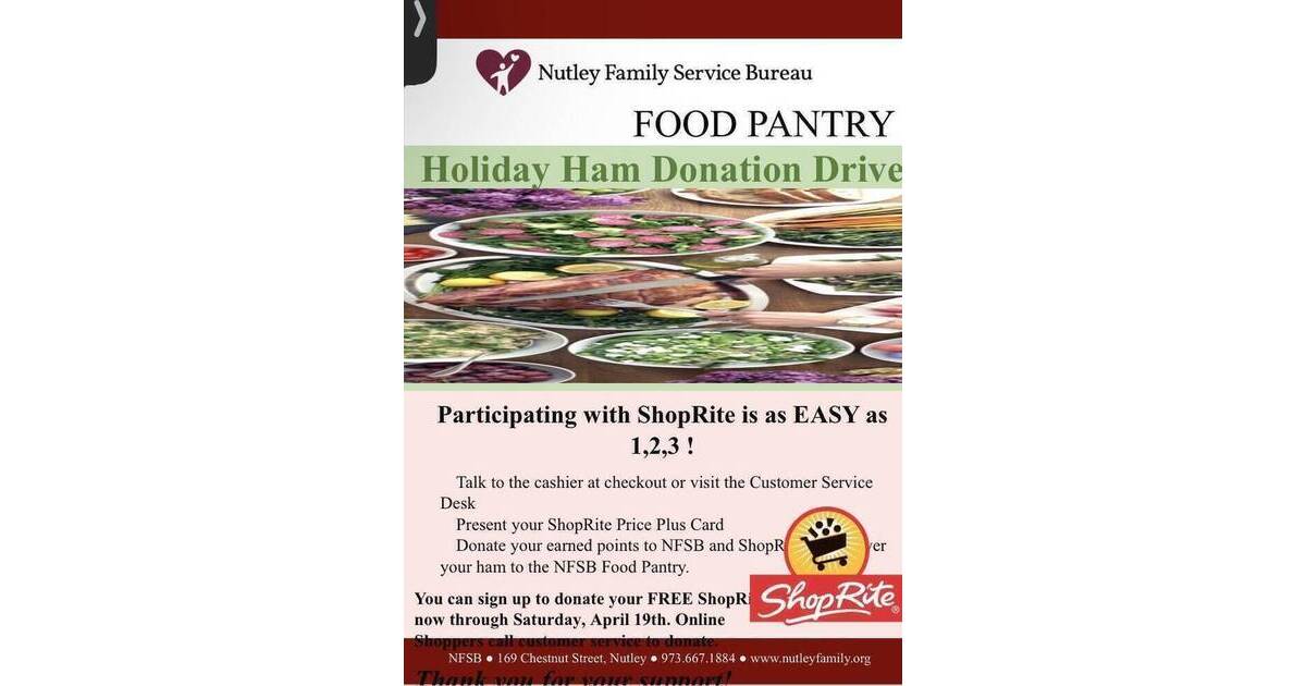 Still Time to Ham It Up for Easter at ShopRite for Nutley Family ...