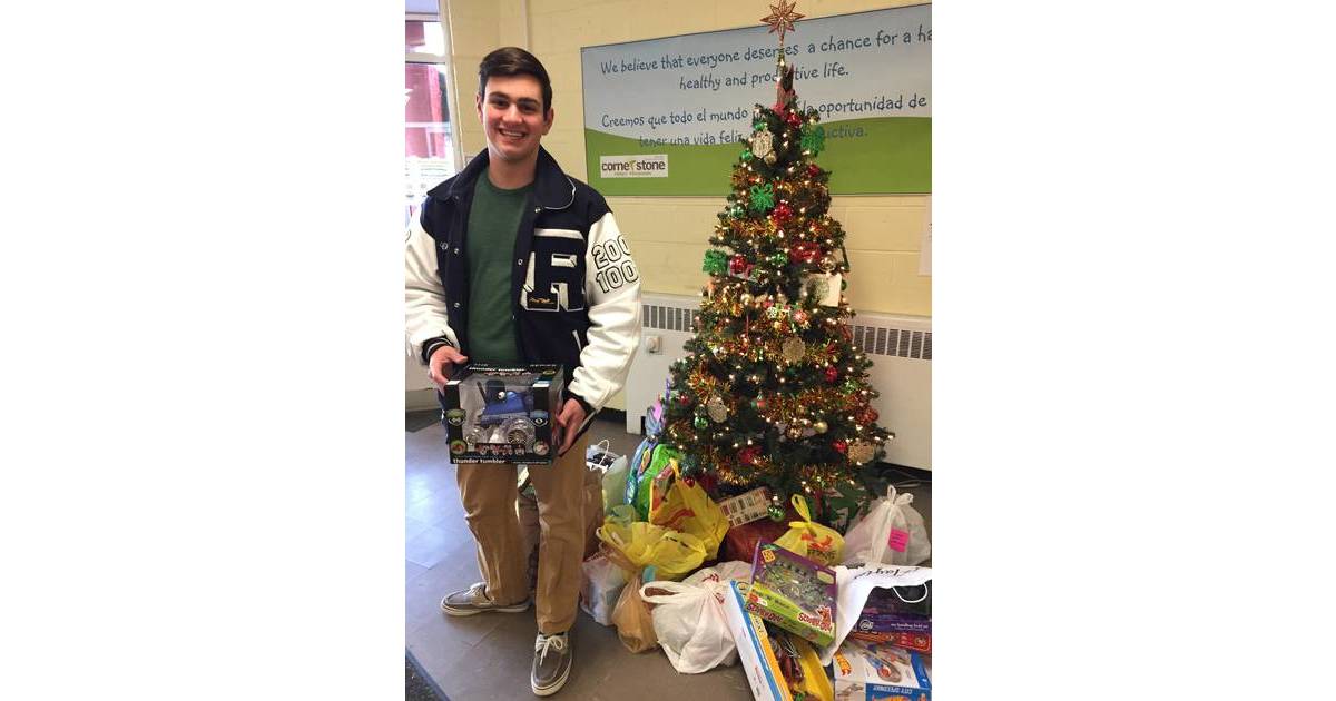 Randolph High Student Charles Taibi Collects Toys For Needy Families ...