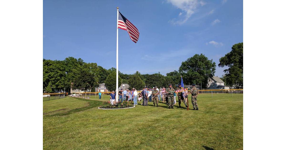 Flag Day Rededication Ceremony Held at Lucy D. Anthony Field | Madison ...