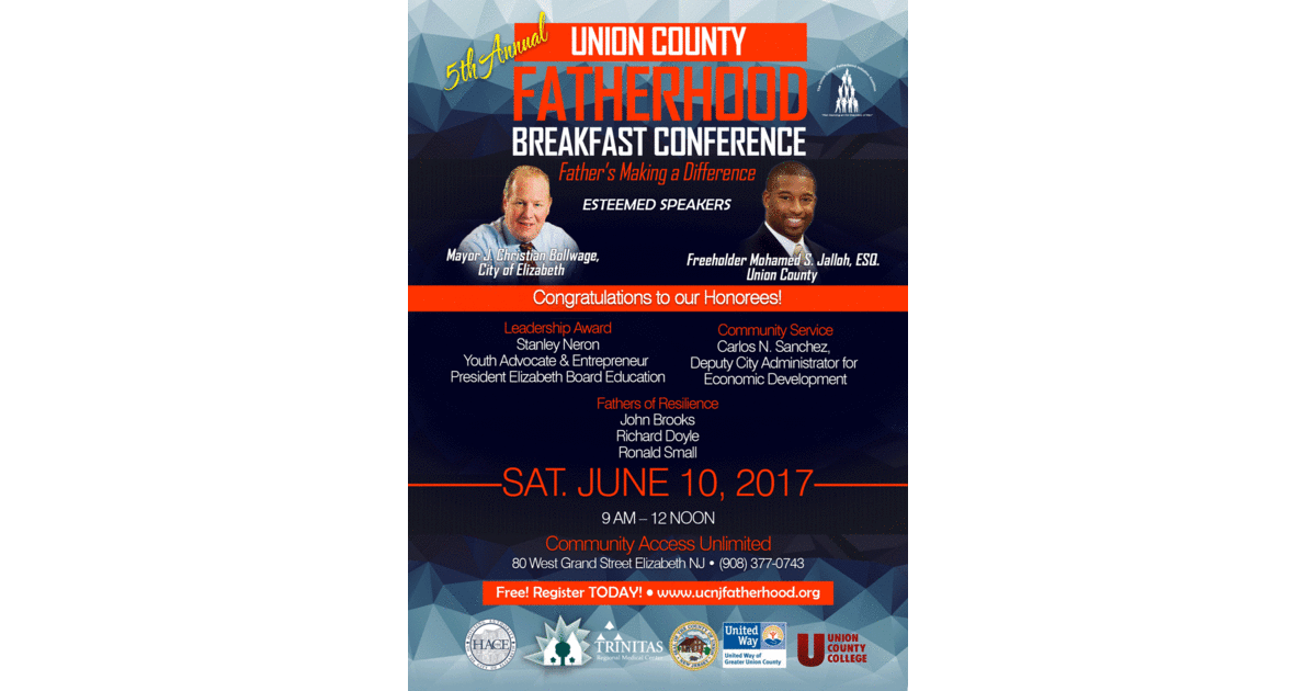 Fatherhood Breakfast Conference | Elizabeth, NJ News TAPinto | TAPinto