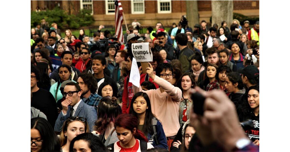 New Brunswick: Hundreds Of Rutgers Students Rally Against Intolerance ...