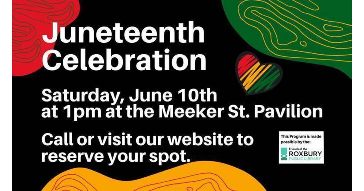 Juneteenth Celebration, June 10th | Roxbury, NJ News TAPinto