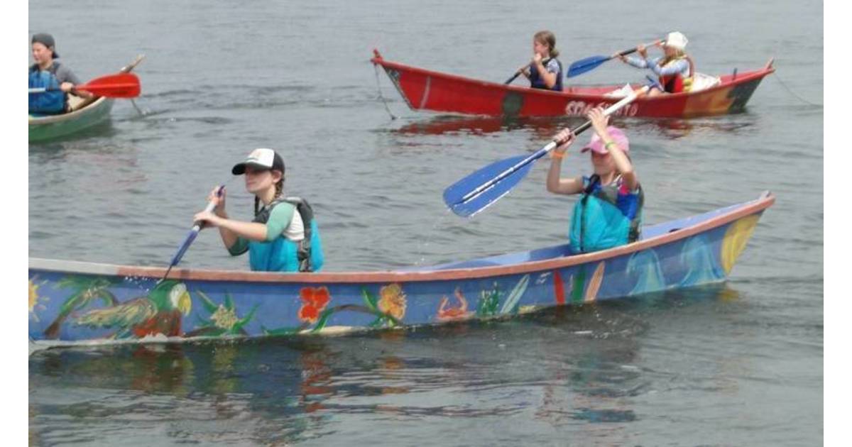 Red Bank Canoe Paddling Program for Kids on Navesink and Swimming ...
