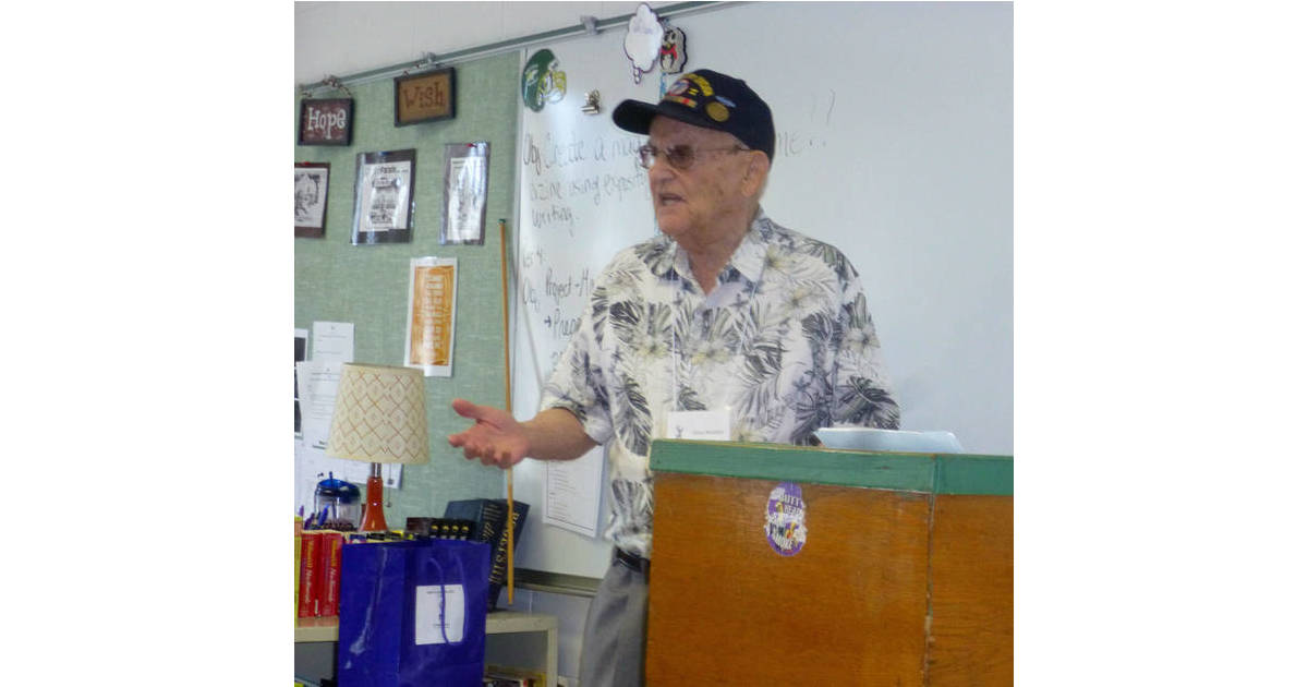 Lazar Living Lessons Series: Alan Moskin, World War II Veteran ...