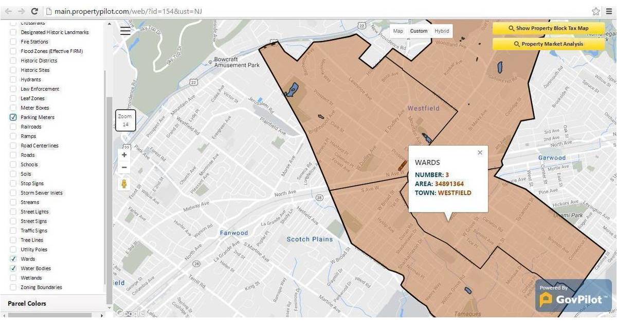 Town Introduces New Interactive Map of Westfield | Westfield, NJ News ...