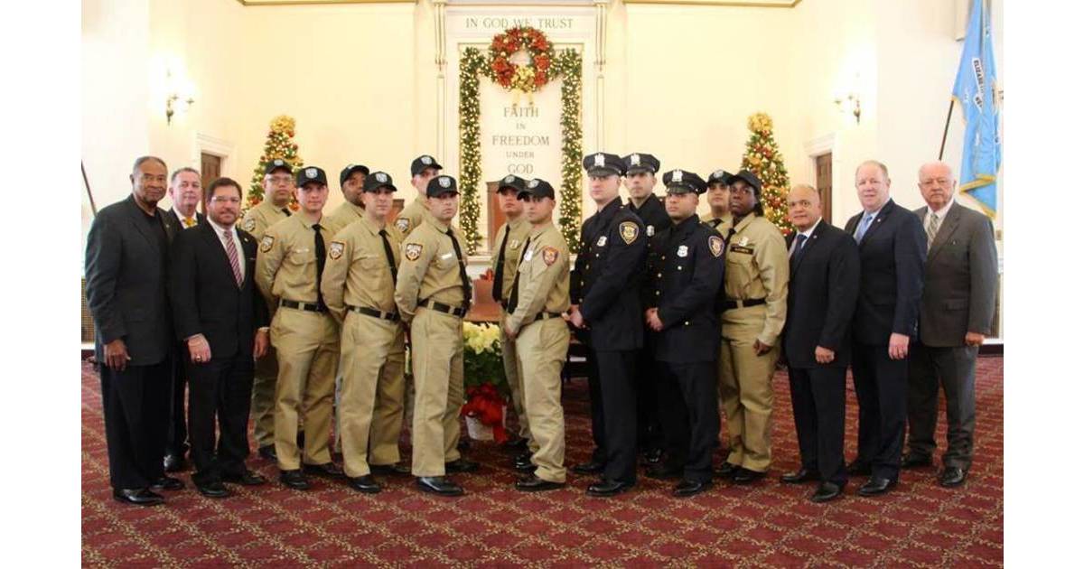 Elizabeth Swears in 13 New Police Officers | Elizabeth, NJ News TAPinto ...