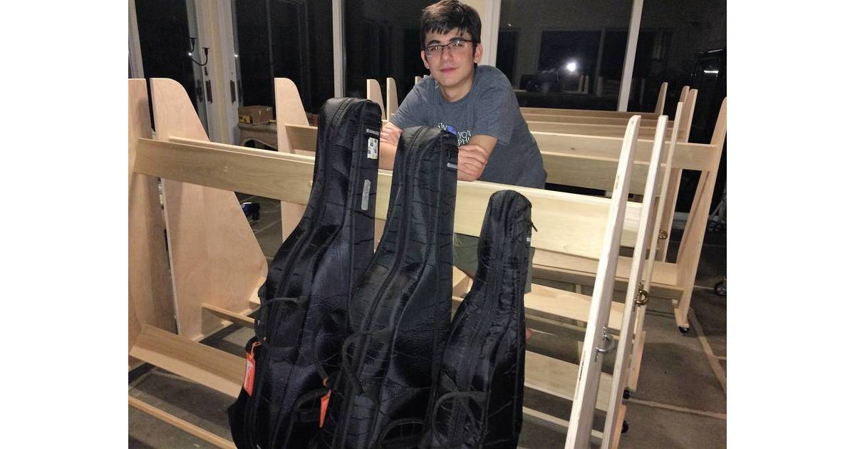 New Providence High School Senior Builds Cello Racks for Paterson Music ...