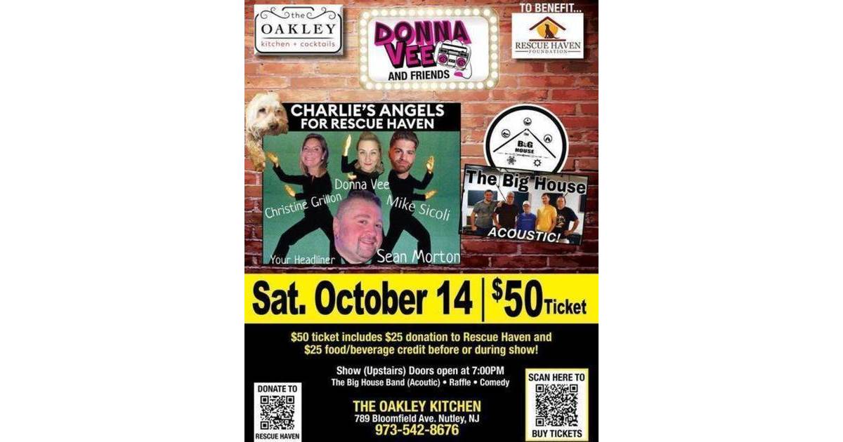 Tonight in Nutley: Charlie's Angels - Donna, Christine, and Mike Will ...