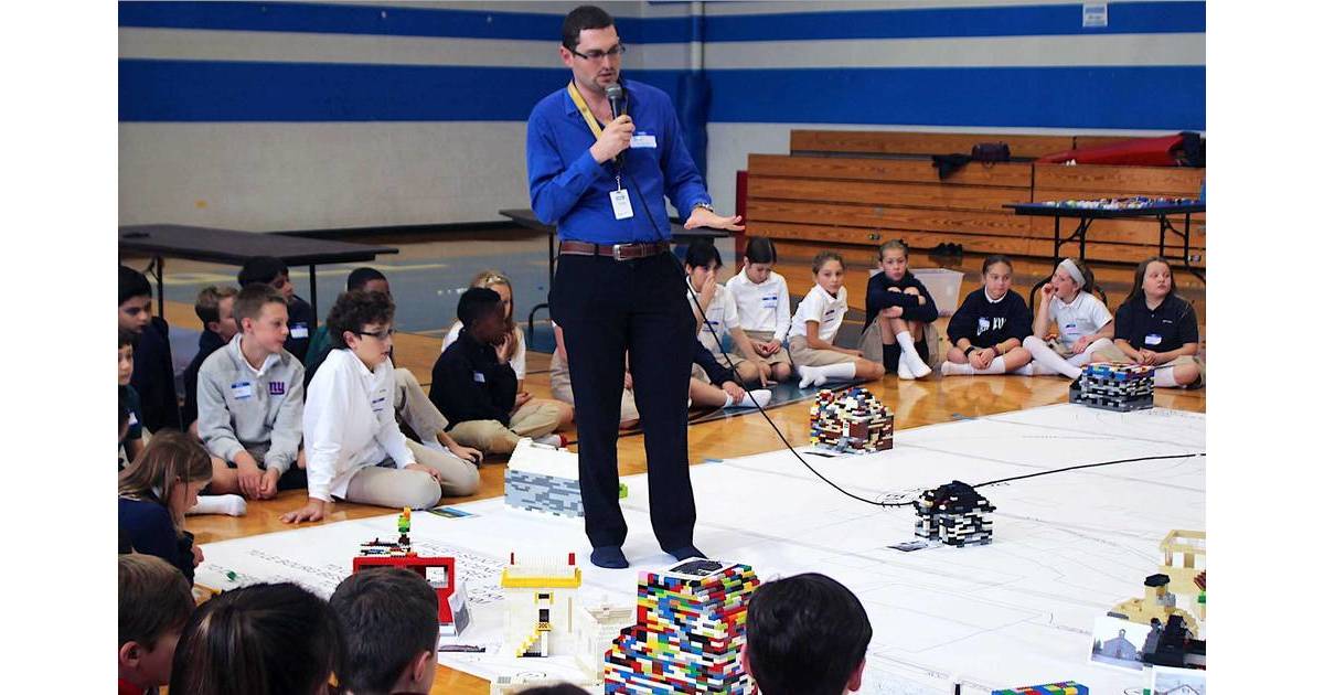 Seventy-Thousand LEGO's Later, Oak Knoll Students Replicate French ...