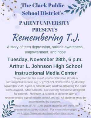 Clark Students Recognized for Perfect NJSLA and NJGPA Scores | Clark ...