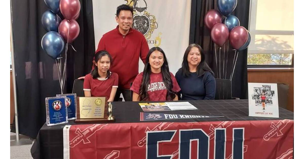 Bergen Tech Bowler Signs D1 Commitment Letter To Fdu Hackensack Nj