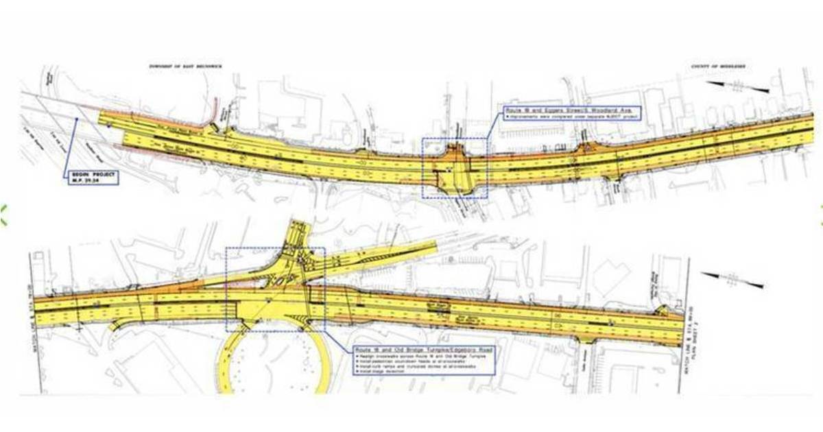 Improvements on Route 18 Continue; Ryders Lane Repaving Also Moves ...