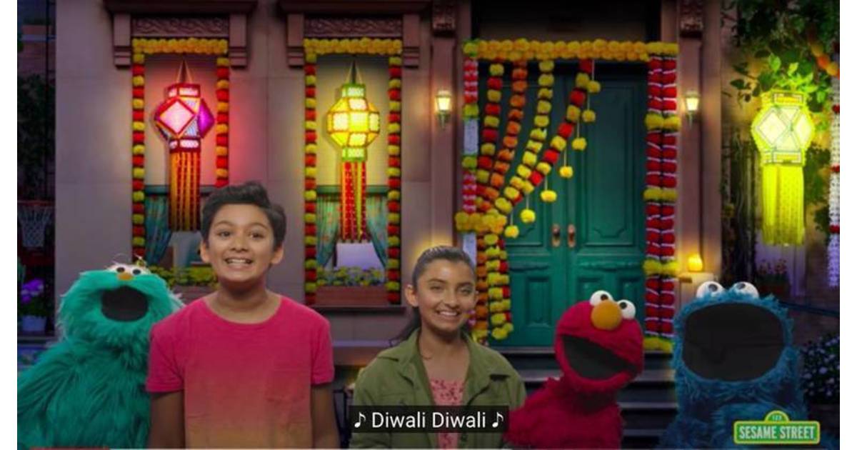 Local 9-year-old, Rhea Gorhee, Celebrates Diwali on Sesame Street | New ...