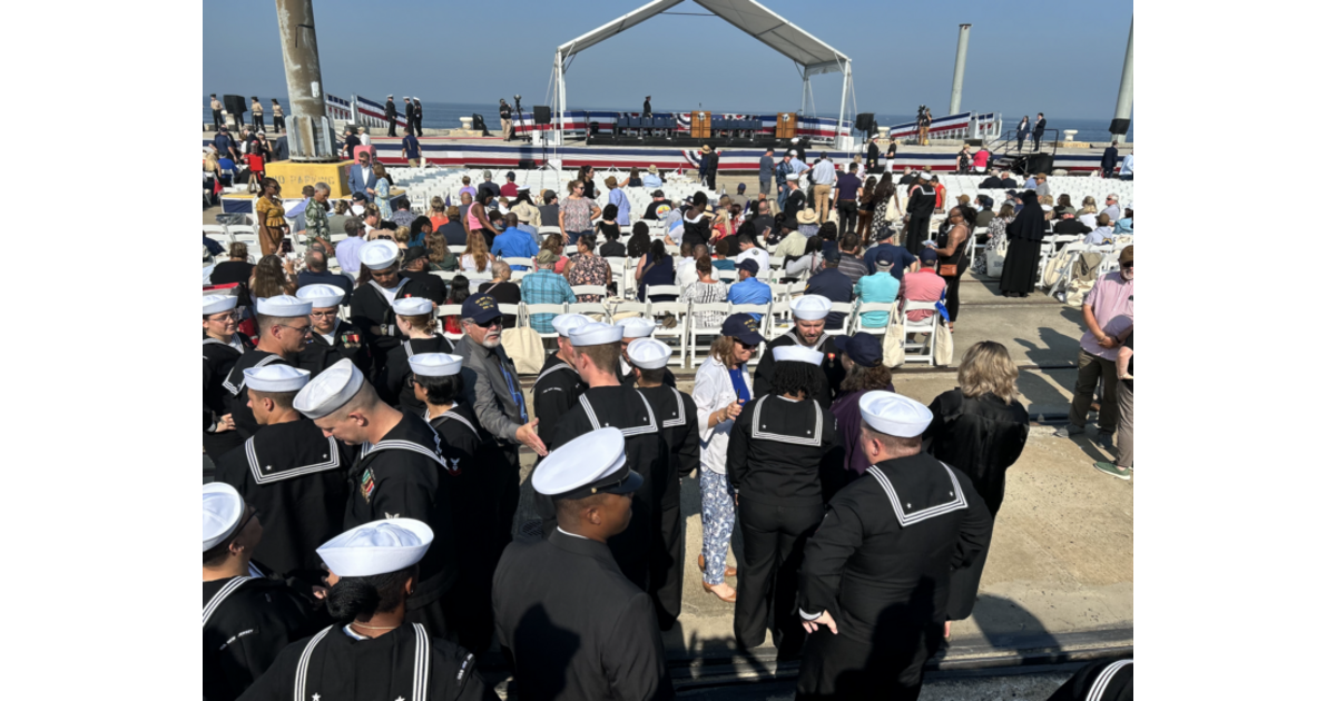 Tune in NOW for 11AM live web-cam of historical Commissioning of ...