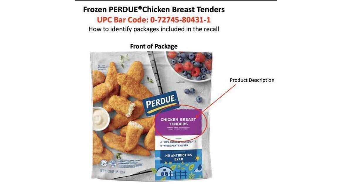 Perdue Frozen Chicken Nuggets and Tenders Recalled | SOMA, NJ News ...