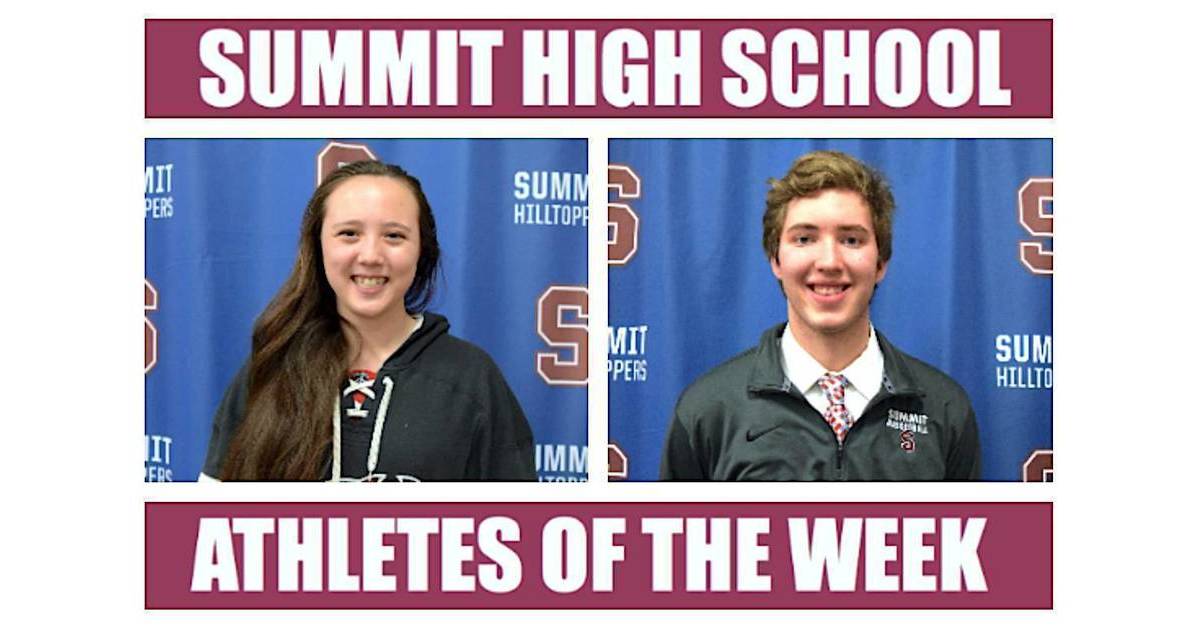 Morgen Shung and Chip Roriston Named Summit High School Athletes of The ...