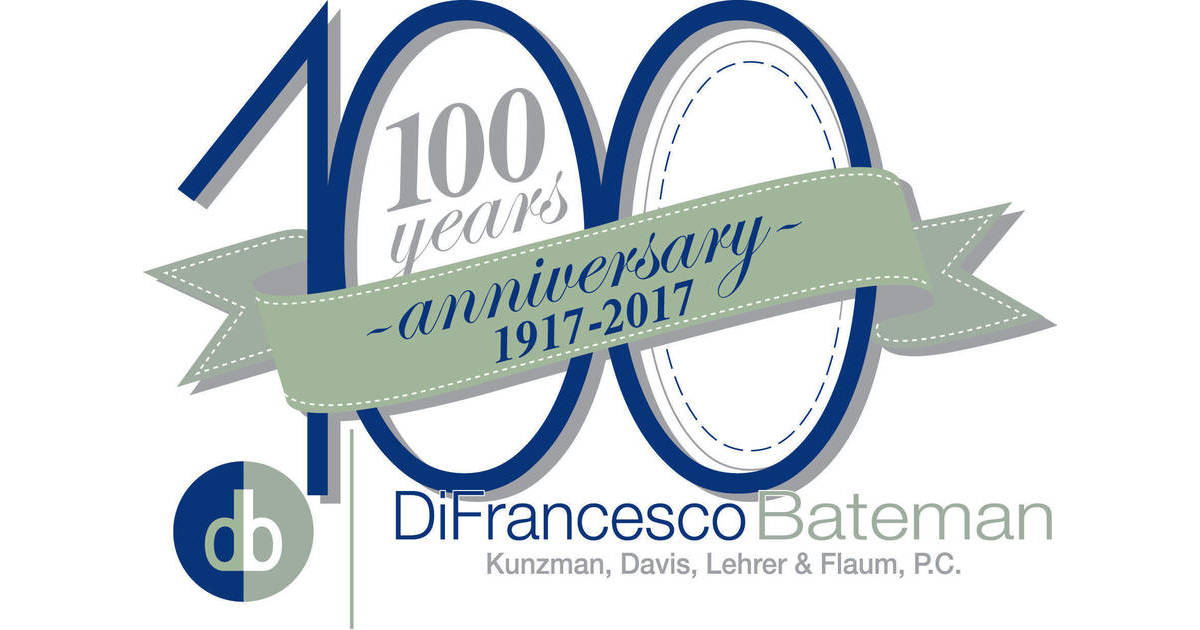 DiFrancesco Bateman Law Firm Celebrates 100th Annniversary ...