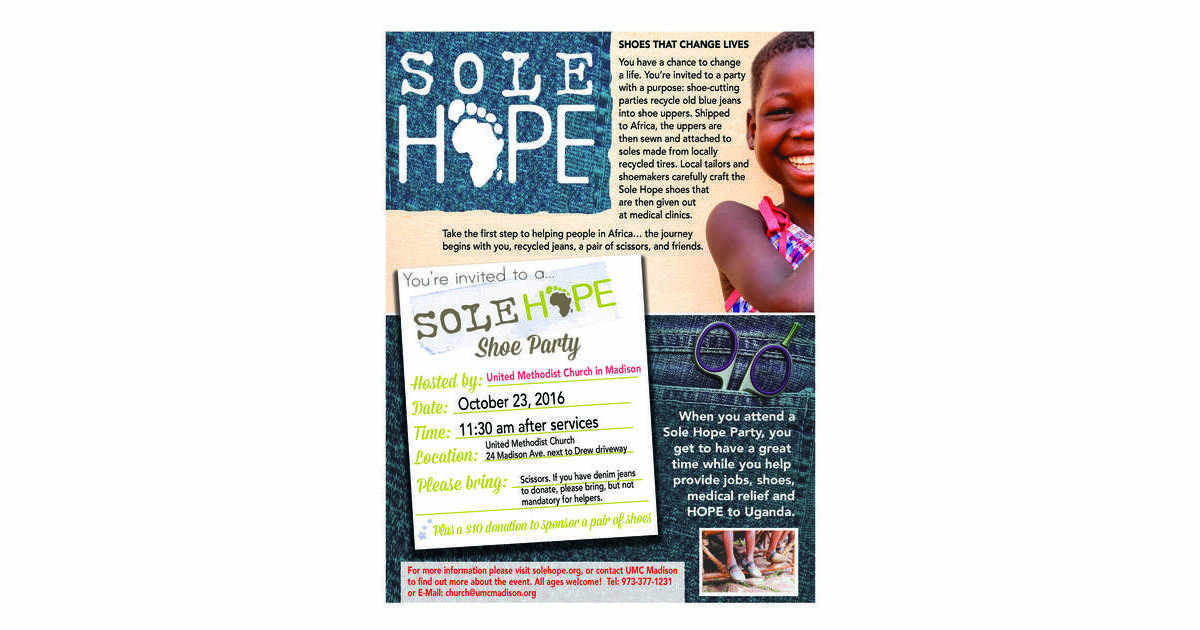 Sole Hope Shoe Cutting Party | Madison, NJ News TAPinto