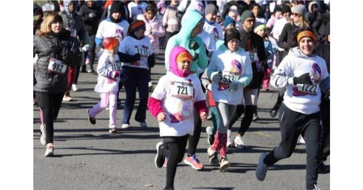 1,000 Runners Brave Cold Temperatures in 5K Girls on the Run Event ...