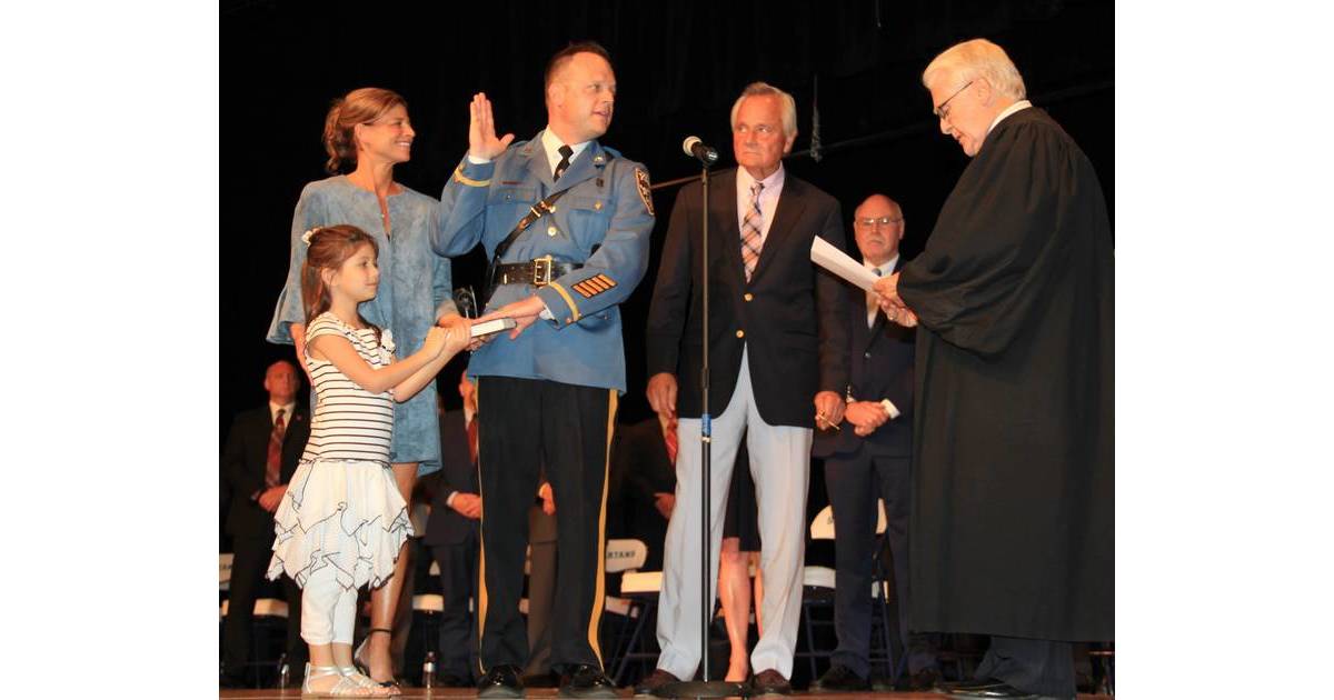 Sparta Police Department Swears in New Chief, Three Lieutenants ...