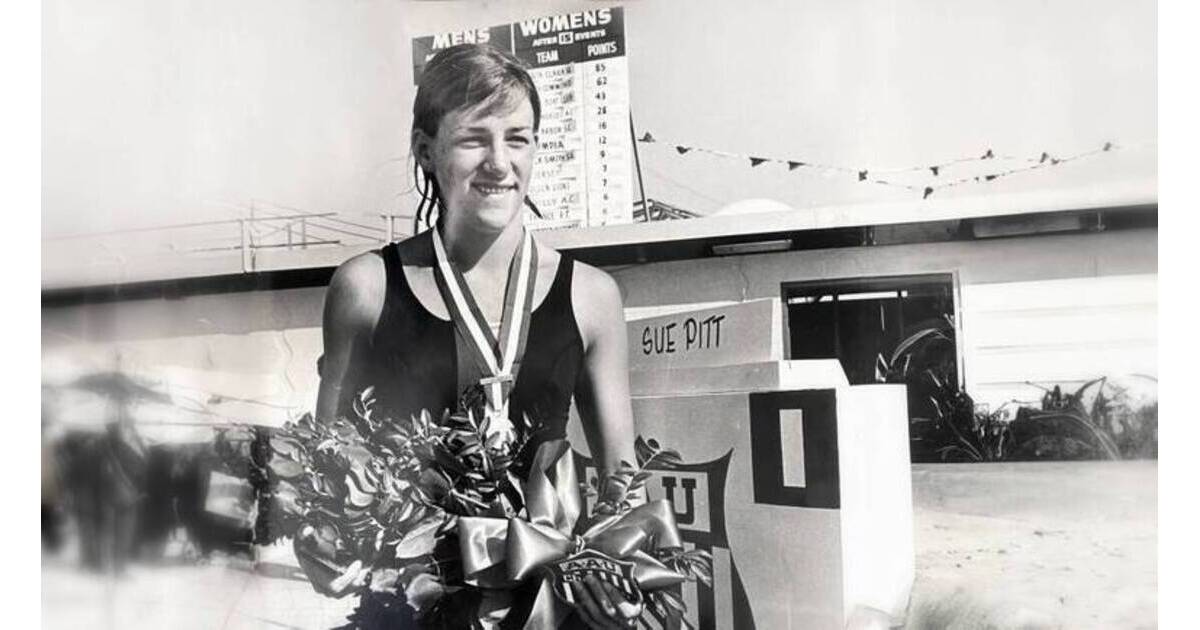 Rutgers' Sue Pitt Anderson, World-Record-Setting Swimmer and 2-Time ...