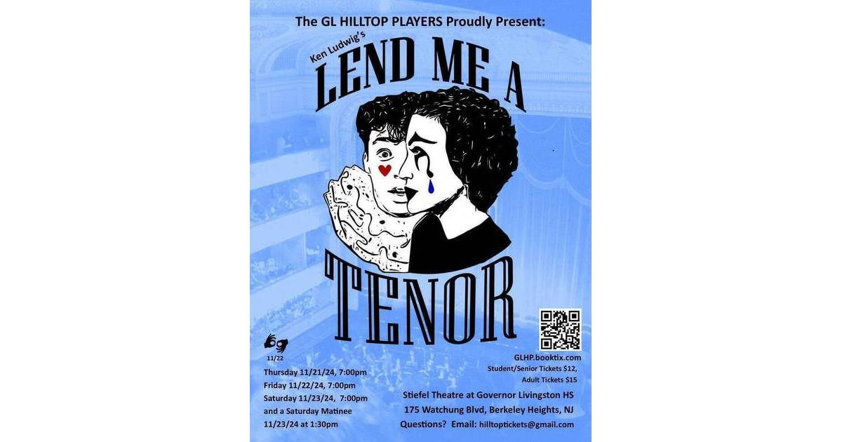 Gov. Livingston High School Hilltop Players to Present Ken Ludwig’s ...