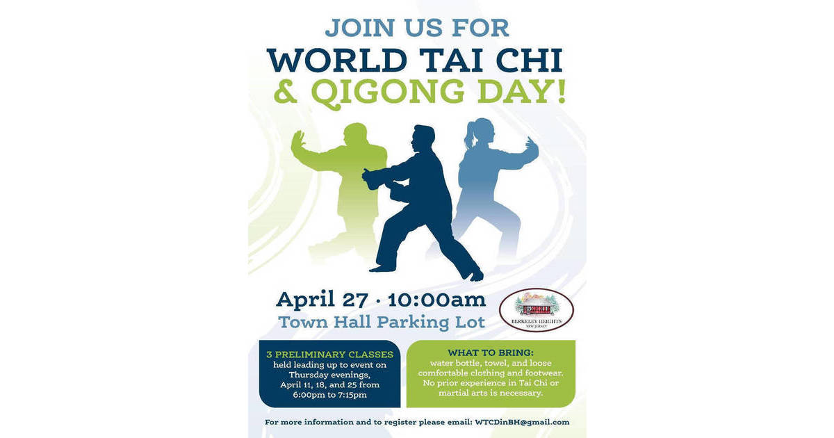 World Tai Chi Day Sweeps Berkeley Heights with Harmony & Health on ...