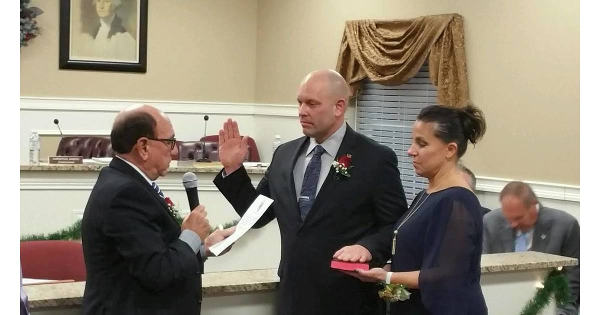 East Hanover’s Brian Brokaw is Sworn in as the Newest Town Councilman ...
