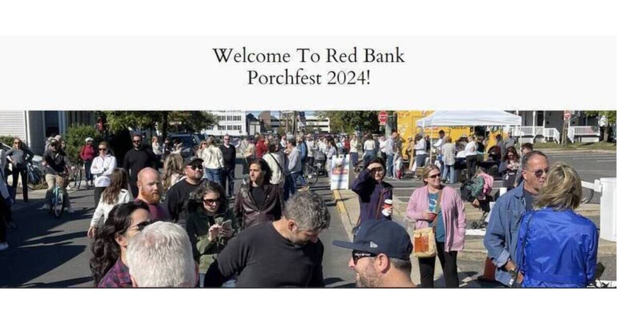 Get Up! Get Out! Red Bank Porchfest Happening Today, Saturday, October ...
