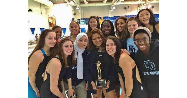 Junior High School Girls Swim