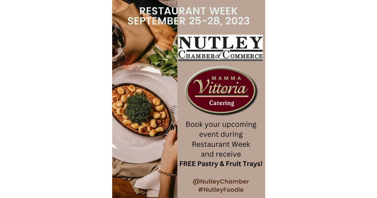 Nutley Restaurant Week Kicks Off This Week with 16 Local Businesses ...